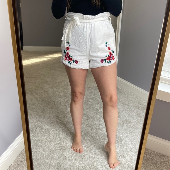 Express | Shorts | 2 For Express Extra High Waisted Cotton Shorts ...